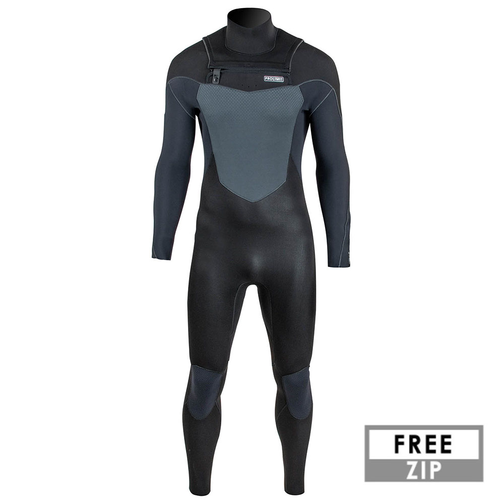 Prolimit FUSION FREEZIP STEAMER 5/3 BLK 2023 | GlissAttitude